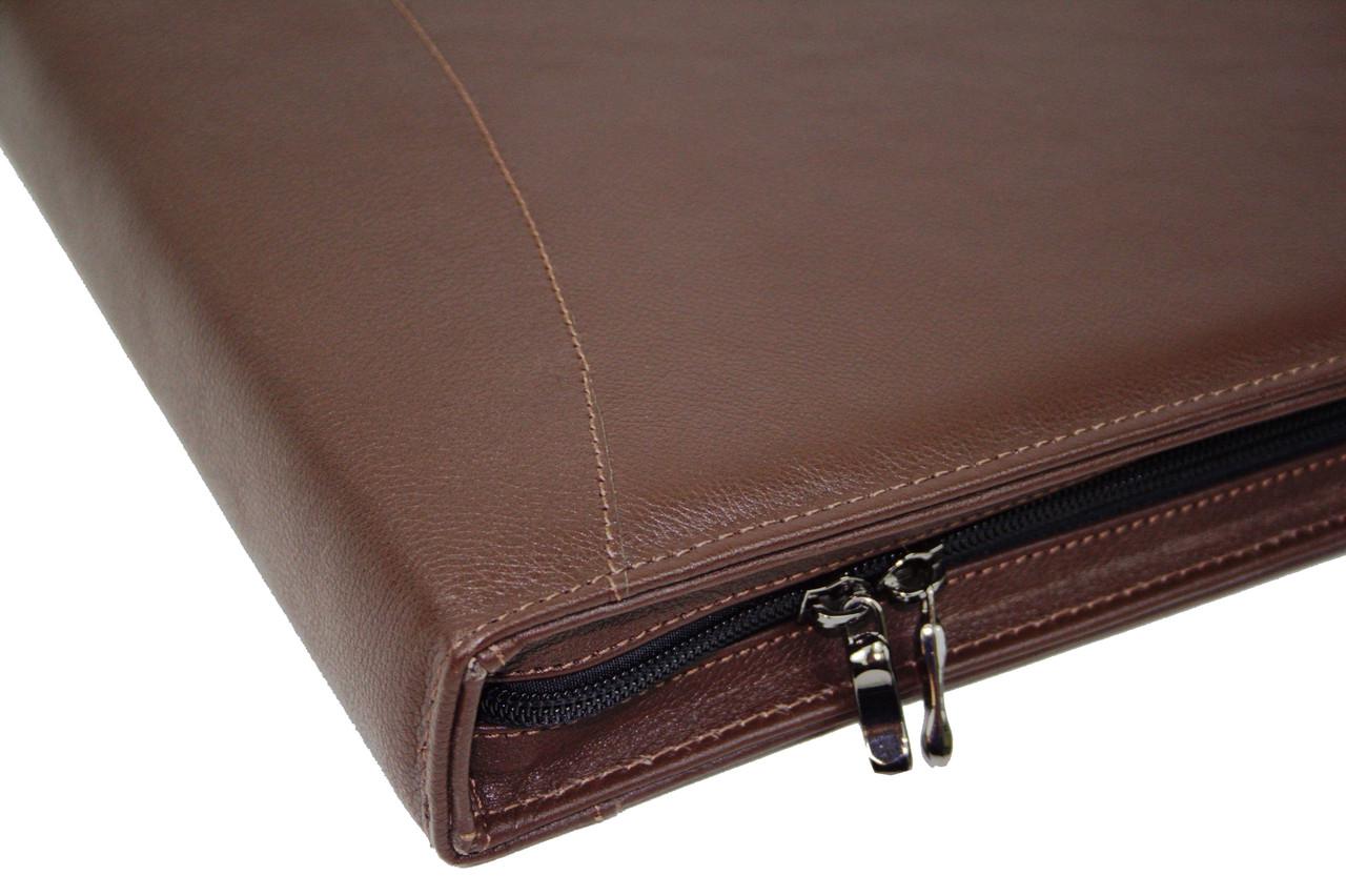 ᐉ Папка для документов из кожи Portfolio Port1003 Коричневый • Купить в ...