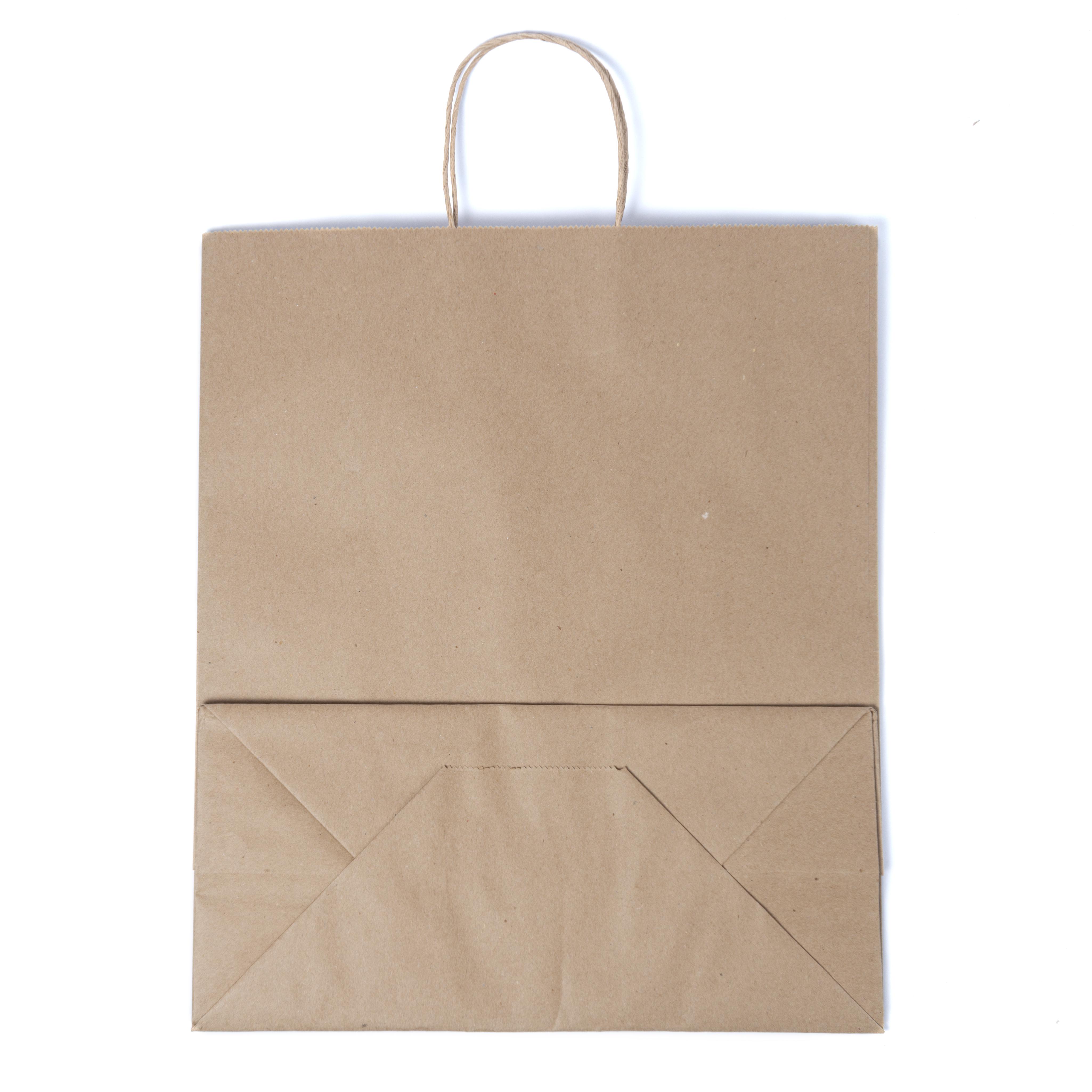 ᐉ Крафтовый пакет с ручками Eko-kraft 320x150x380 мм 30 шт. Бурый ...