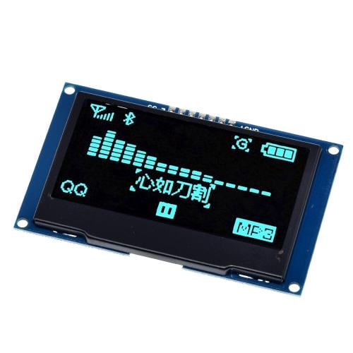 ᐉ Дисплей OLED 2.42 драйвер SSD1309 интерфейс SPI Синий (25793285 ...