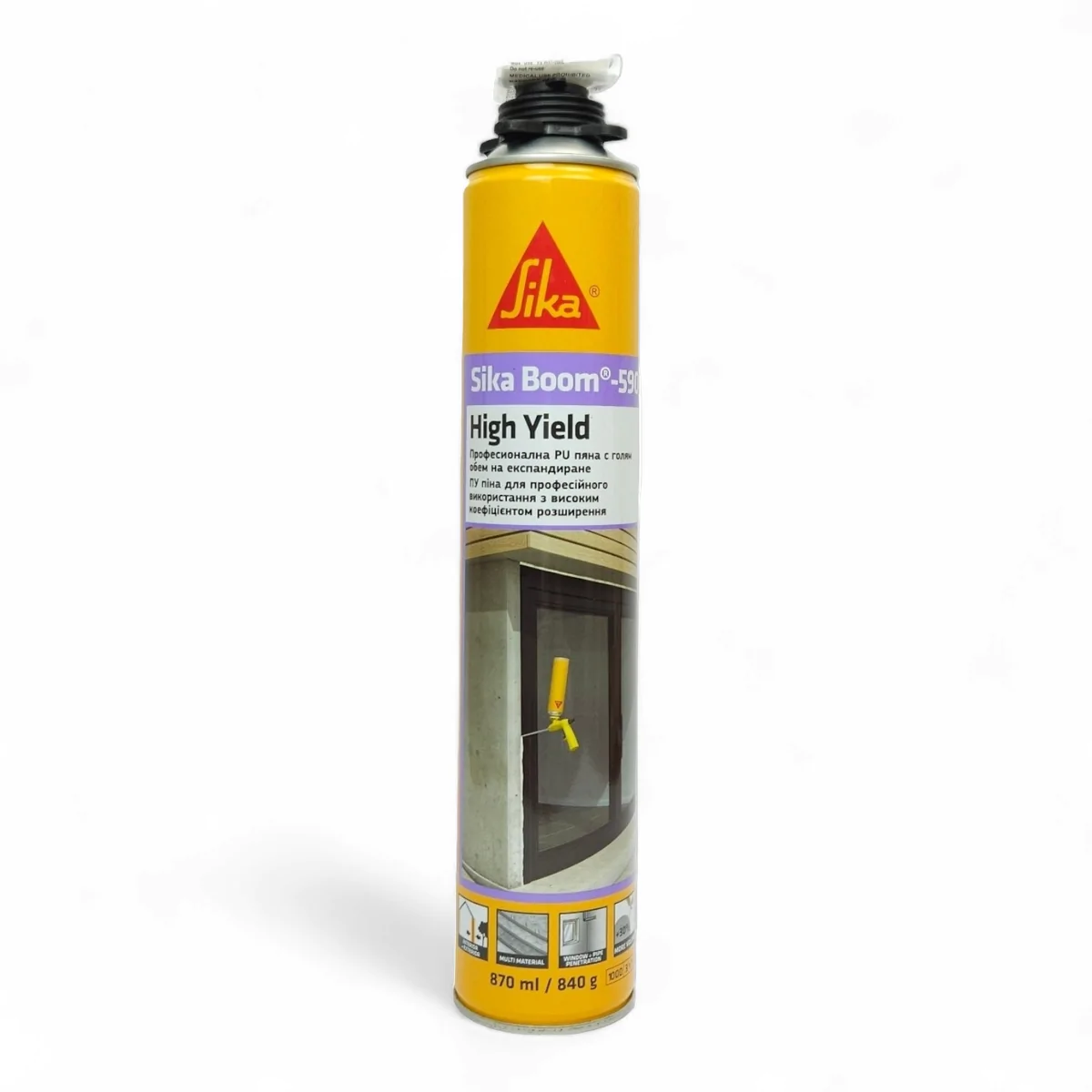 ᐉ Піна монтажна професійна з максимальним виходом Sika Sika Boom-590 ...