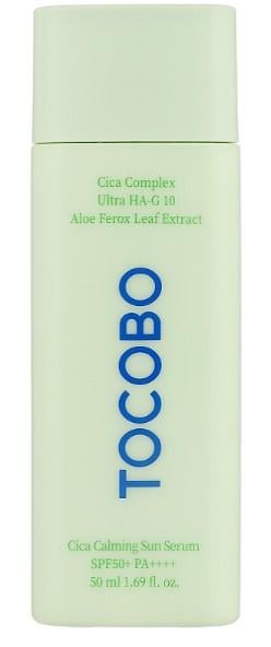 ᐉ Сироватка сонцезахисна з центелою TOCOBO CICA CALMING SUN SERUM SPF50 ...