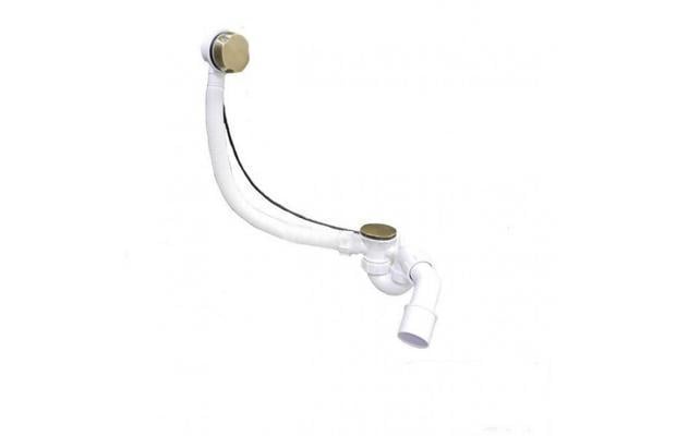 ᐉ Сифон для ванны Mcalpine автомат Gold (HC31)