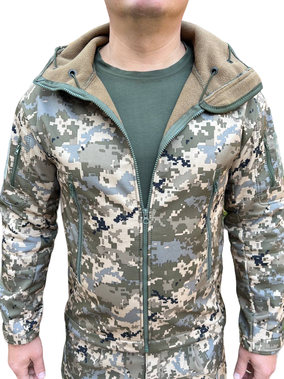 ᐉ Куртка з Softshell M Пиксель (КС1002-48)