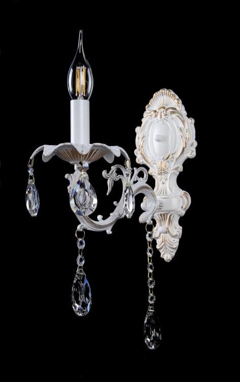 ᐉ Бра свеча Ray B2202/1W WT+GD (IR005150)