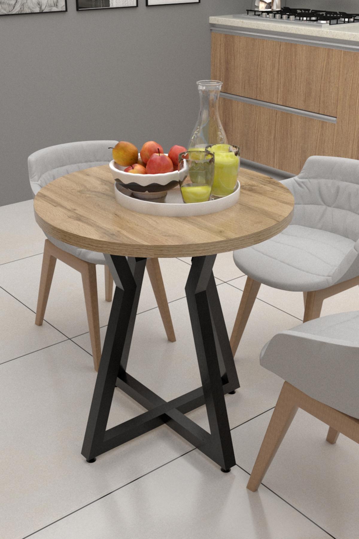 ᐉ Стол обеденный Ecoloft Lumiere Max Dsp 1170 в стиле лофт Дуб Аппалачи Dsp 1170 1 • Купить в