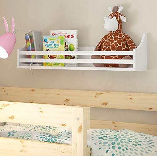 ᐉ Полиця книжкова настінна з дерева Маргарита 15х75 см Зефір КПГ