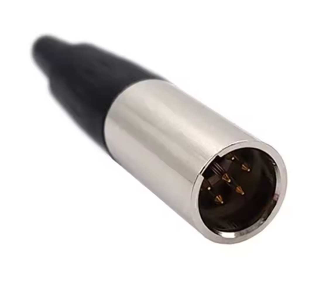 ᐉ Роз'єм mini XLR Moco SA102-6P 6-контактний штекер для аудіосистем 1 шт. (000049384_2) • Краща ...