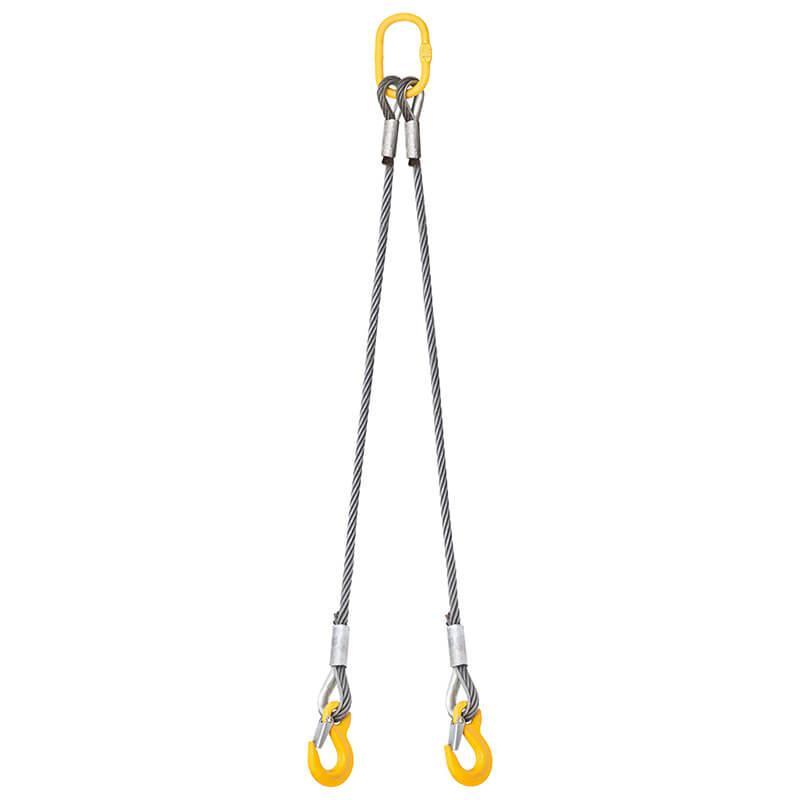 ᐉ Cтроп канатний двогілковий Load-Tech 2СК 2,5 т 3500 мм • Краща ціна в Києві, Україні • Купити ...