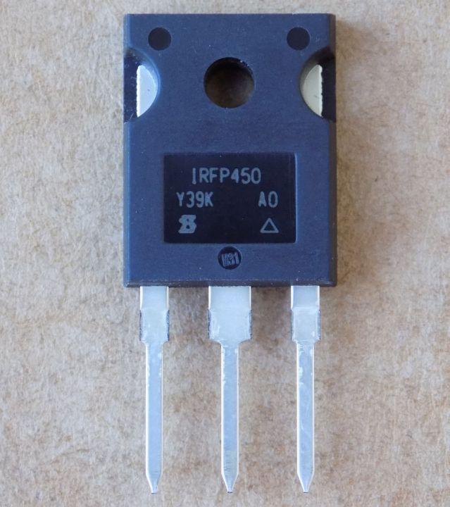 ᐉ Транзистор IRFP450 IRFP450A/TO247 (25583) • Купить в Киеве, Украине ...