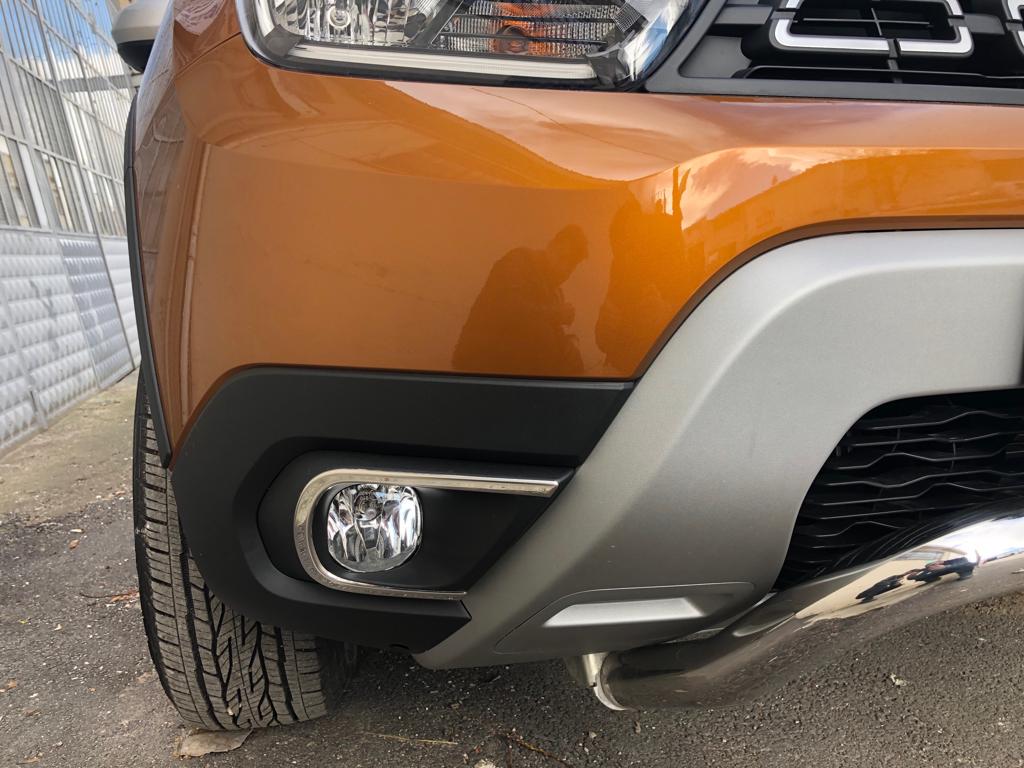 ᐉ Накладки на противотуманки Carmos для Dacia Duster 2018 года ...