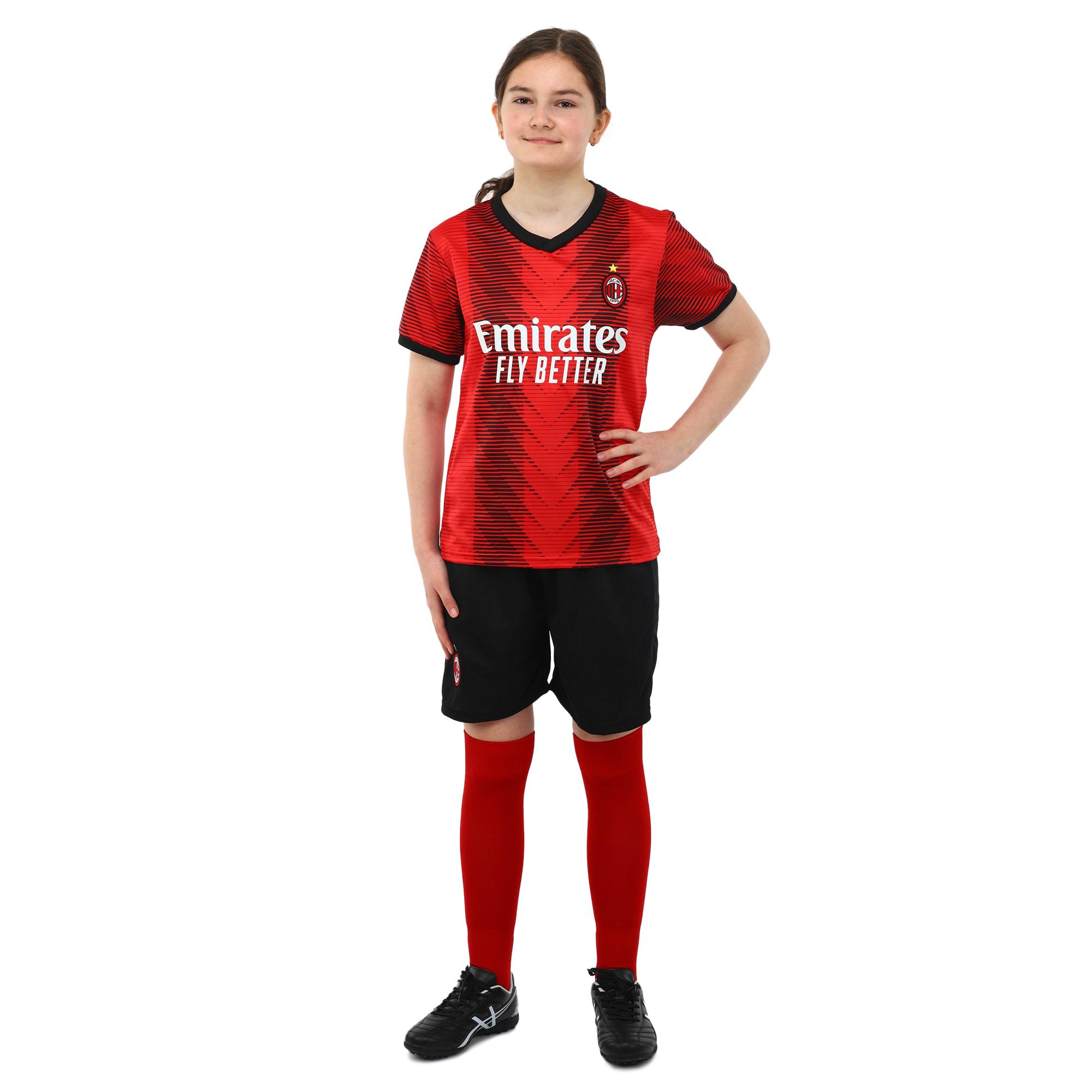 ᐉ Форма футбольная детская PlanetaSport CO-6263 с символикой AC Milan ...