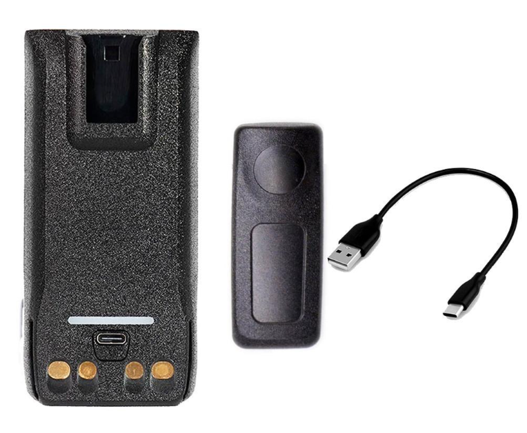 ᐉ Аккумулятор для рации Motorola R7/R7A PMNN4808A 3000 mAh с USB-C ...