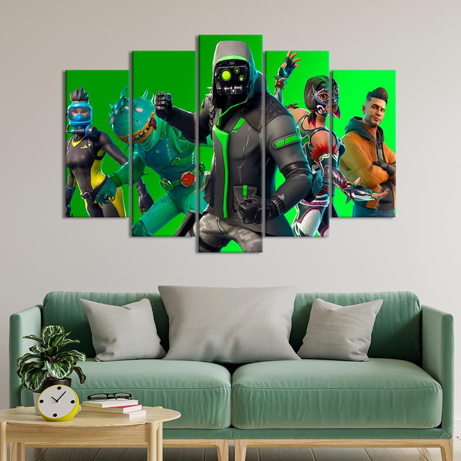 ᐉ Настенний декор Королевская битва Fortnite 137x85 см (A191-5) • Купить в Киеве, Украине ...