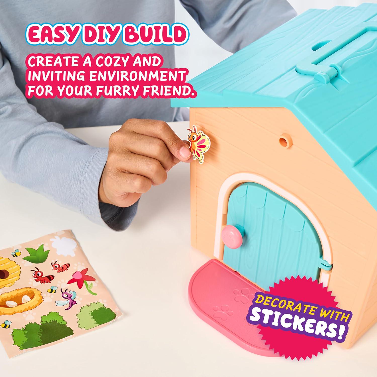 ᐉ Игровой набор Moose Little Live Pets Дом с сюрпризом мини Оранжевый ...