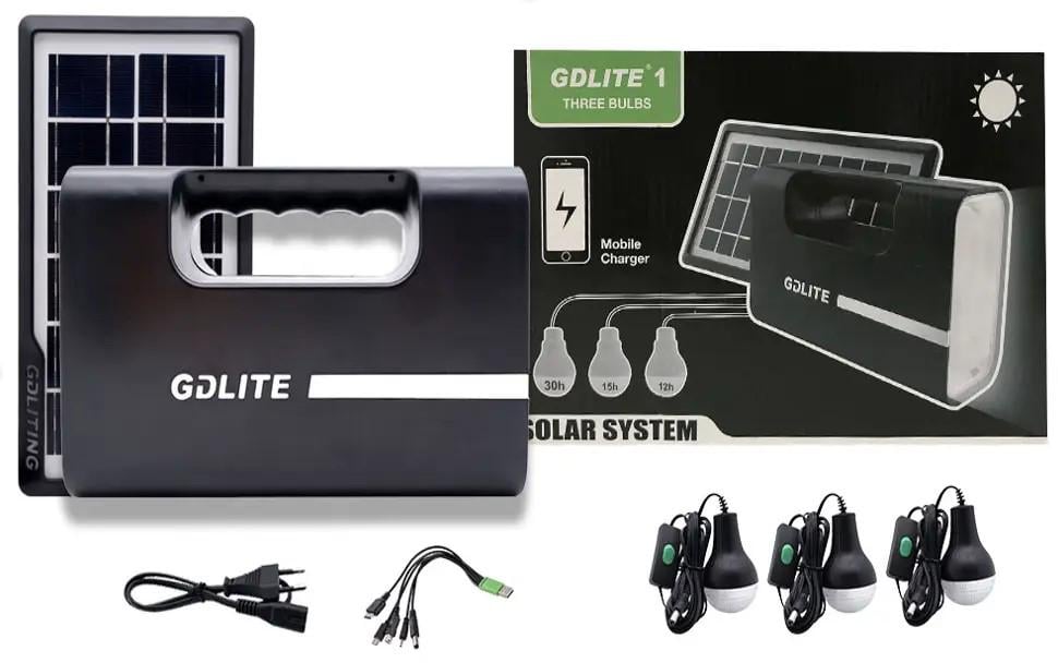ᐉ Зарядна станція GDLITE GD-1 із сонячною панеллю • Краща ціна в Києві ...