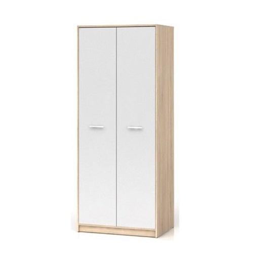 ᐉ Шафа дводверна розстібна Gerbor Непо SZF2D з ДСП Дуб сонома/Білий • Краща ціна в Києві ...