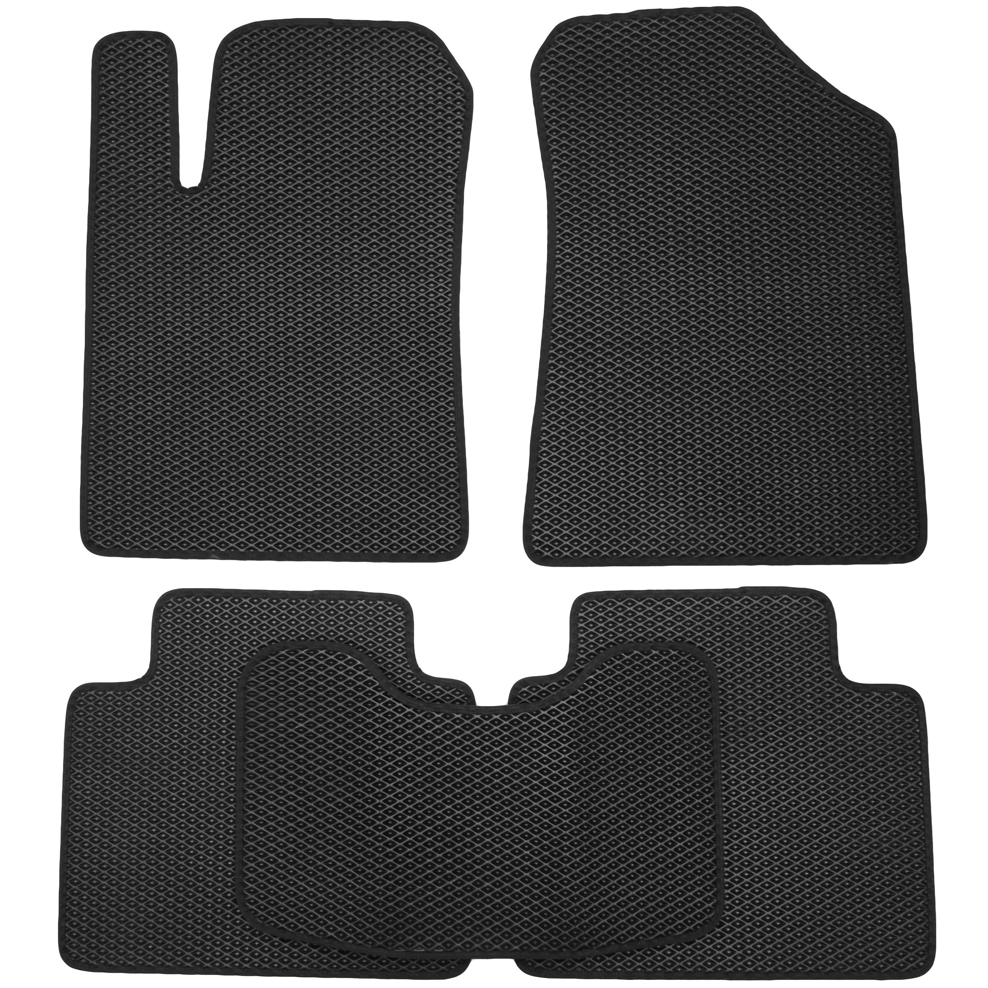 ᐉ Килимки Kinetic в салон для Hyundai Grandeur 2005/2011 EVA полімерні ...