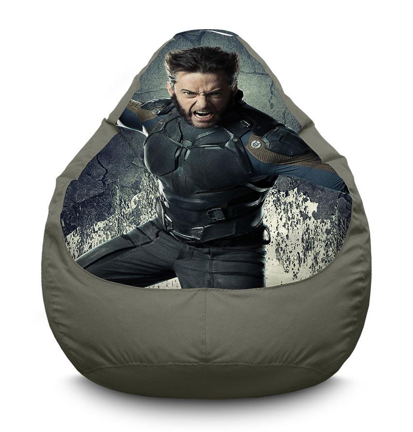ᐉ Крісло-мішок iPuff Wolverine In armor Marvel оксфорд XL 80x110 см ...