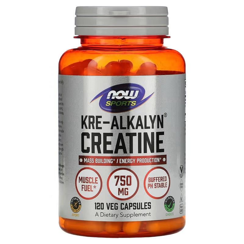 ᐉ Креатин Now Kre-Alkalyn Creatine 1500 мг 120 кап. • Купить в Киеве, Украине • Лучшая цена в ...