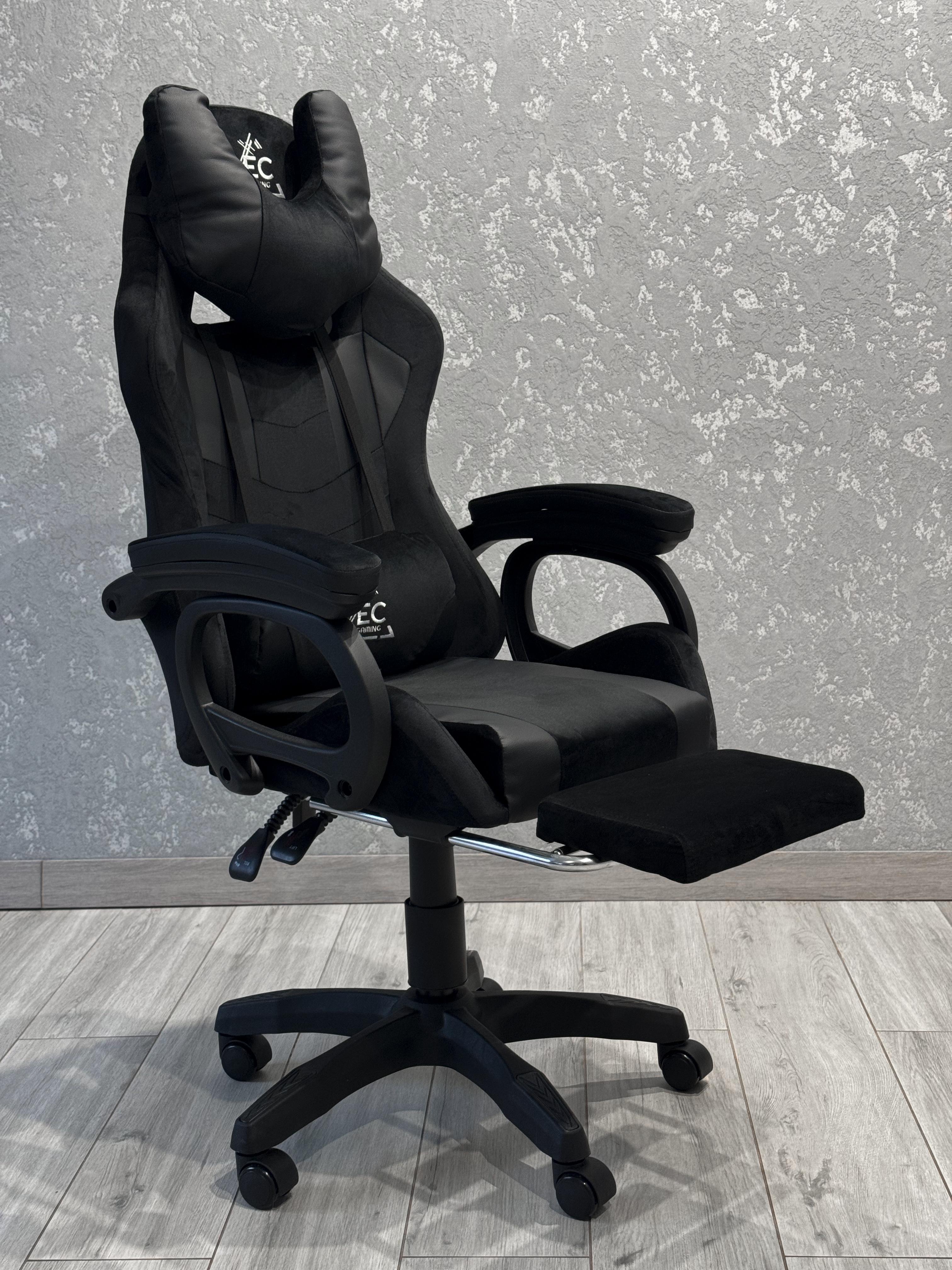 ᐉ Крісло комп'ютерне EC GAMING з екошкіри Чорний • Краща ціна в Києві ...