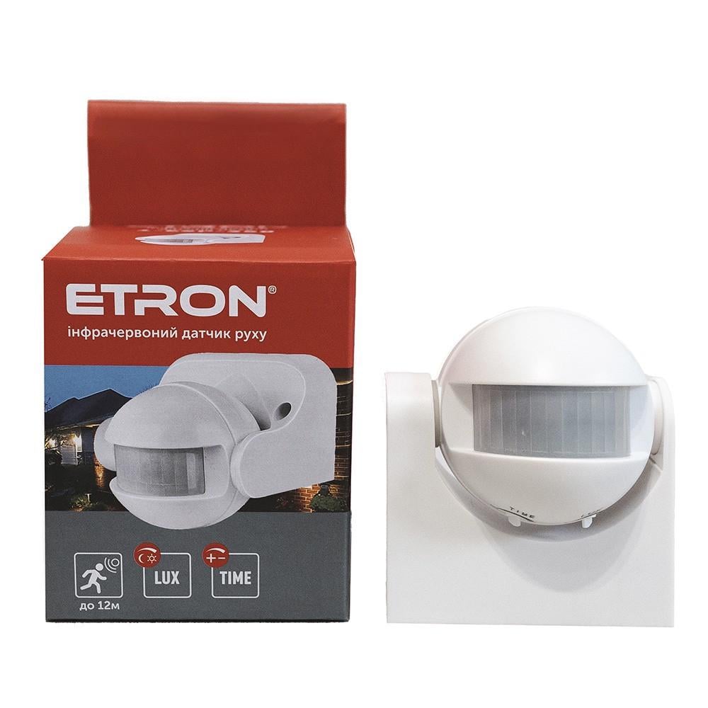 ᐉ Датчик движения инфракрасный ETRON Sensor 1-ESP-358 230V ІР44 с ...