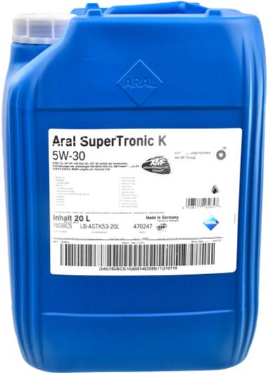 ᐉ Масло моторное Aral SuperTronic K 5W-30 20 л (366)