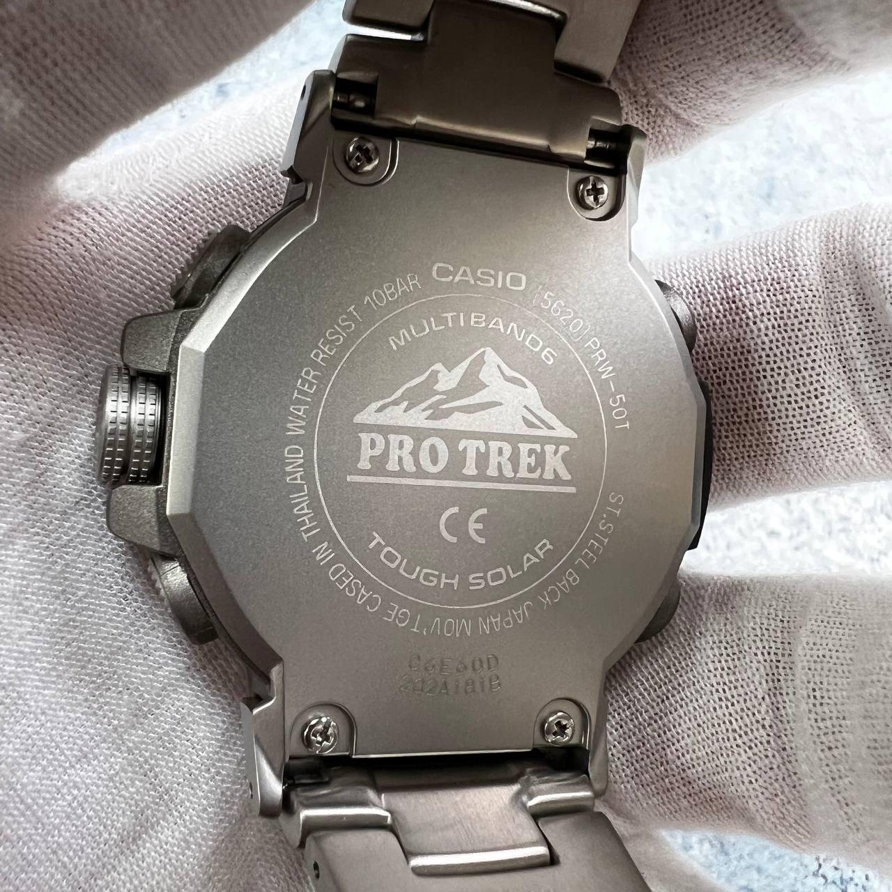 ᐉ Наручний годинник чоловічий Casio PRW-50T-7AJF (1511087322) • Краща ...