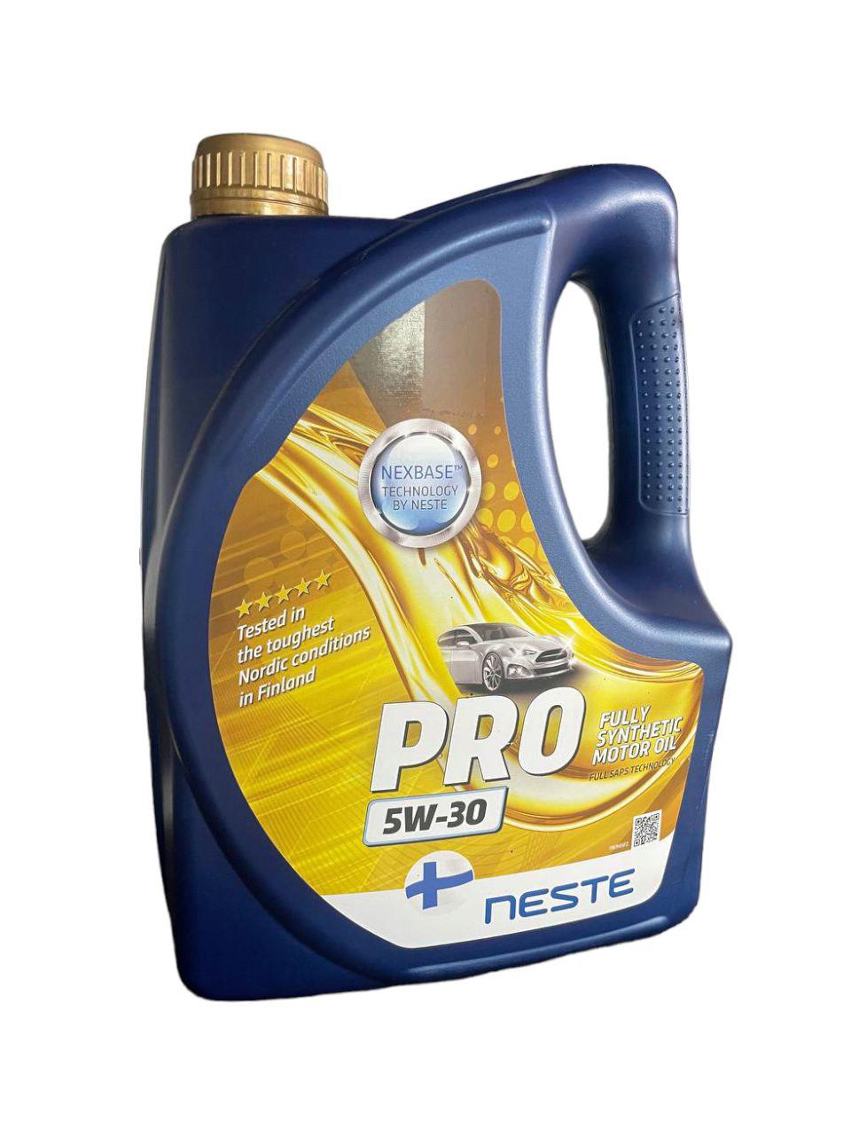 ᐉ Моторне мастило Neste Pro 5W-30 4 л (69455) • Краща ціна в Києві ...