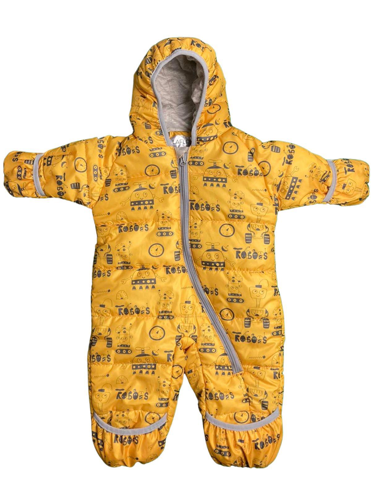 ᐉ Комбинезон Lafleur р 86 Горчичный рисунок КМП2208 • Купить в Киеве Украине • Лучшая цена в