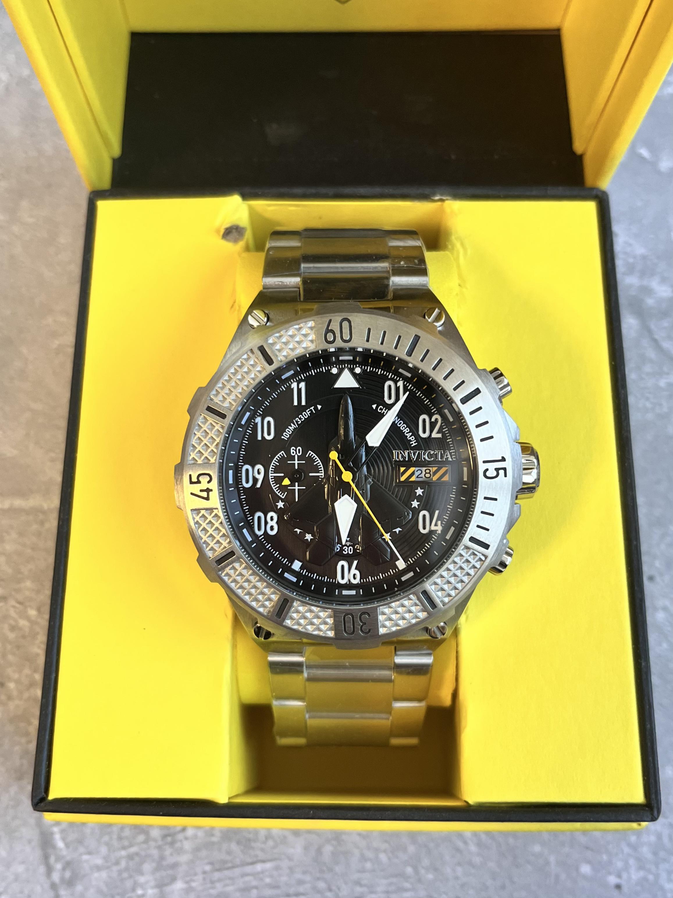 ᐉ Часы мужские классические Invicta 39902 Aviator (10632167) • Купить в ...