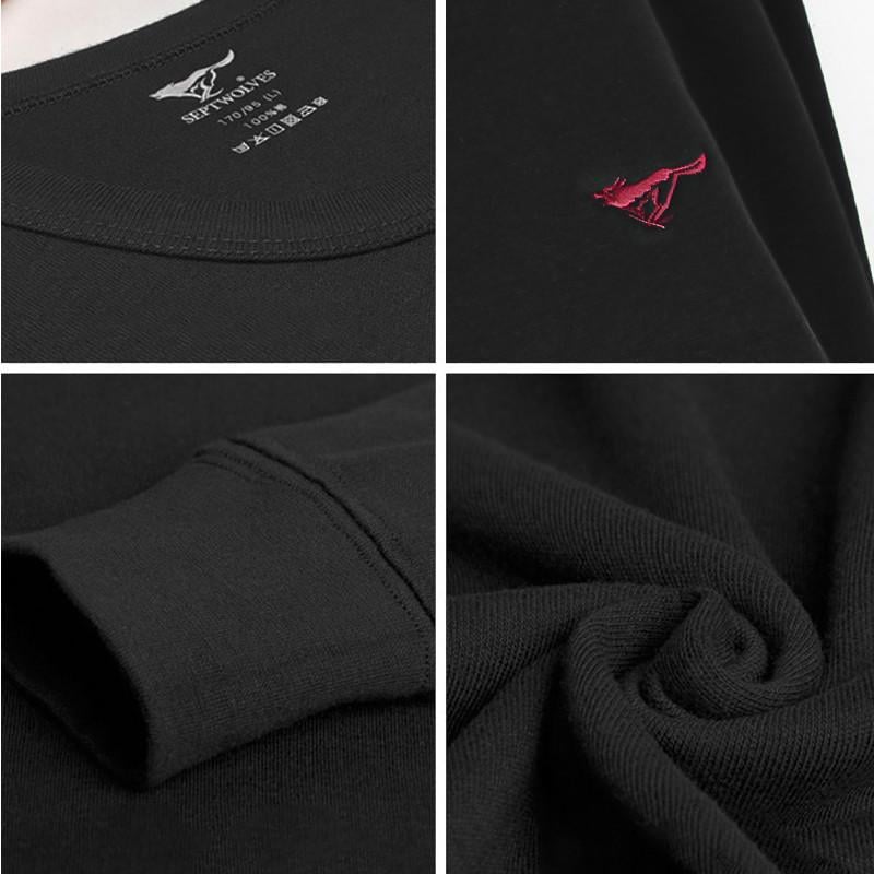 ᐉ Термобілизна чоловіча Septwolves 08001 Black M теплий костюм із ...