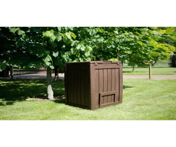 ᐉ Садовый компостер с основой Keter Deco Composter With Base 340 л ...