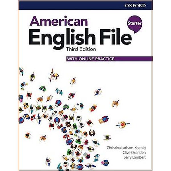 ᐉ Підручник American English File Third Edition Starter Student's Book with Online Practice ...