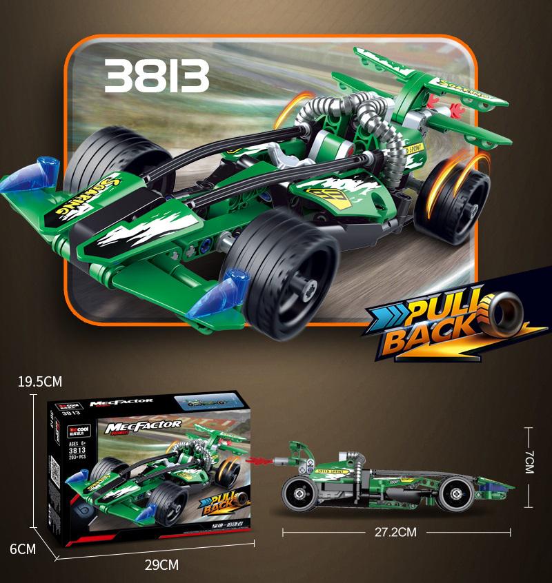 ᐉ Конструктор Decool Гоночный болид 203 детали (3813) • Купить в Киеве, Украине • Лучшая цена в ...