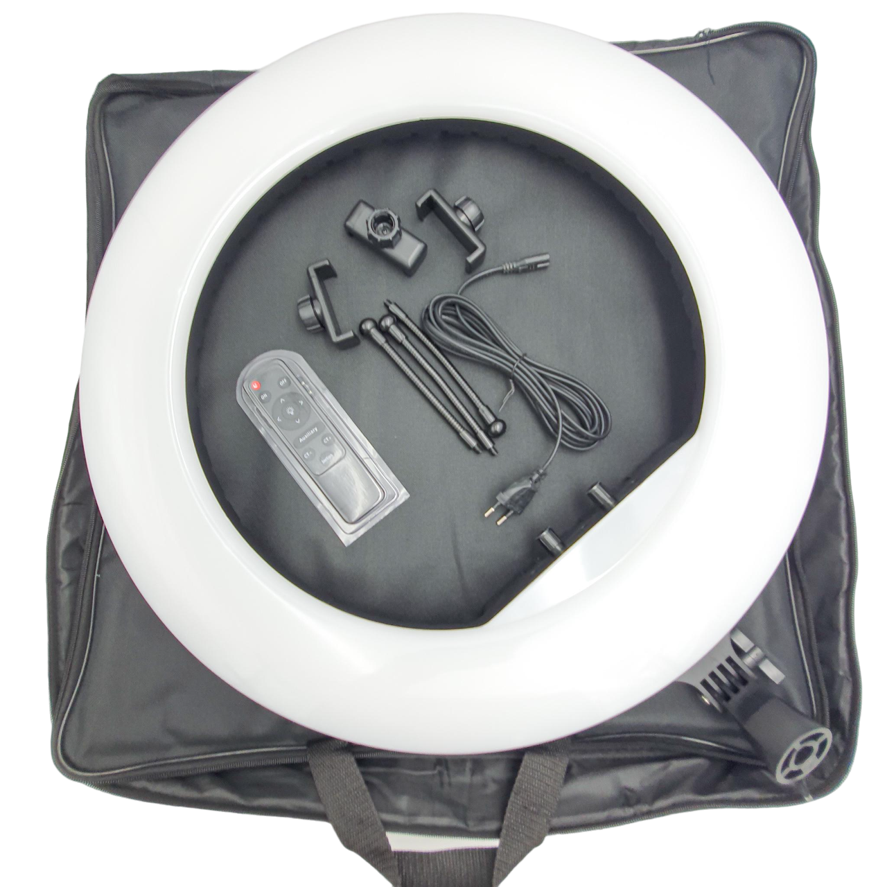ᐉ Лампа кольцевая Ring Light RL-21 LED 55 см 55 W с штативом 2 м ...