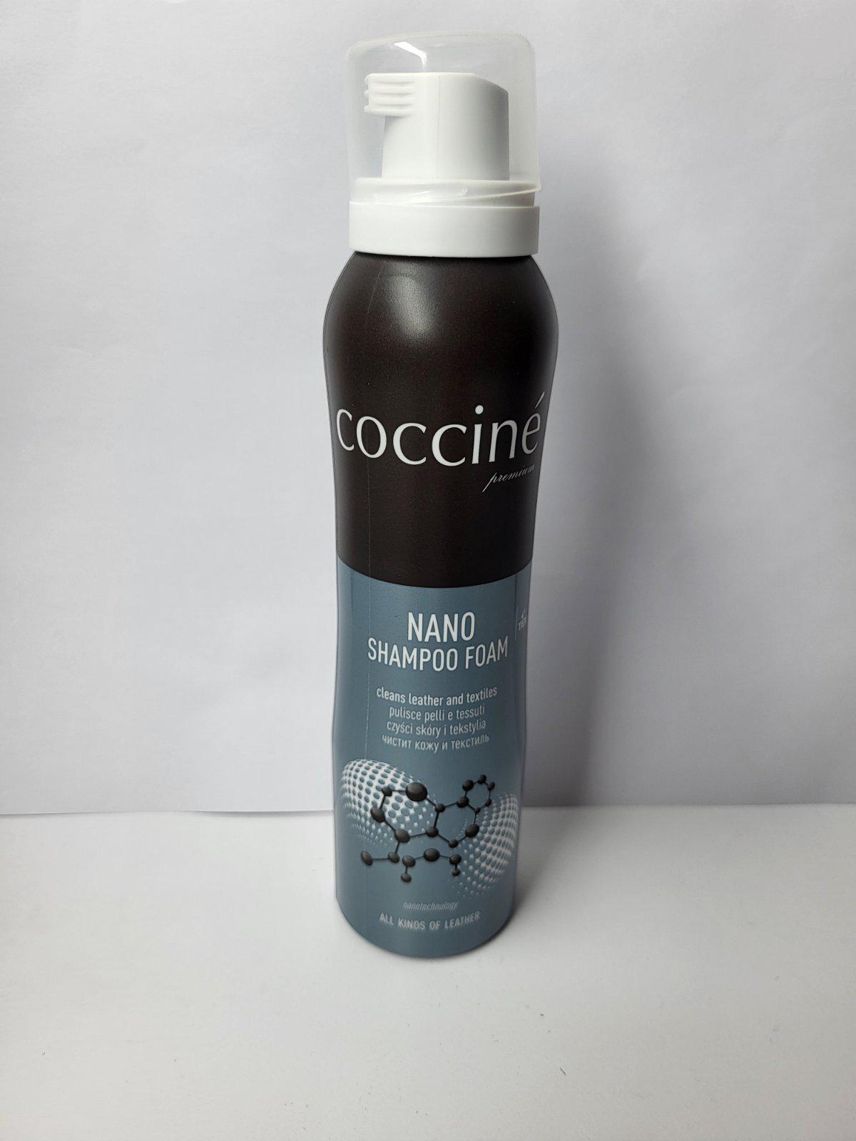 ᐉ Пенка для очистки кожи/замши и текстиля COCCINE Nano Shampoo 150 мл ...