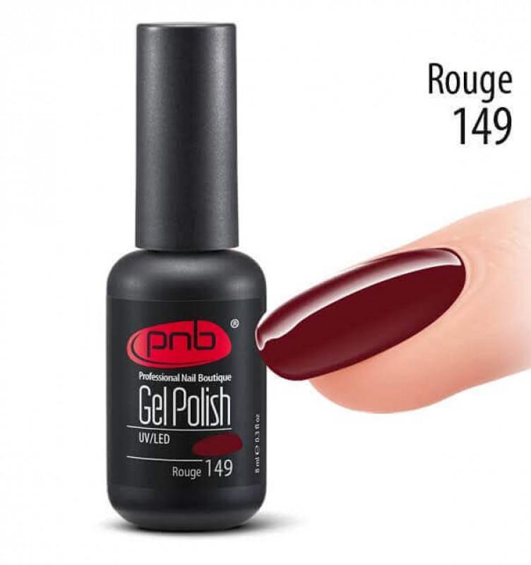 ᐉ Гель-лак PNB Gel nail polish 8 мл №149 Rauge