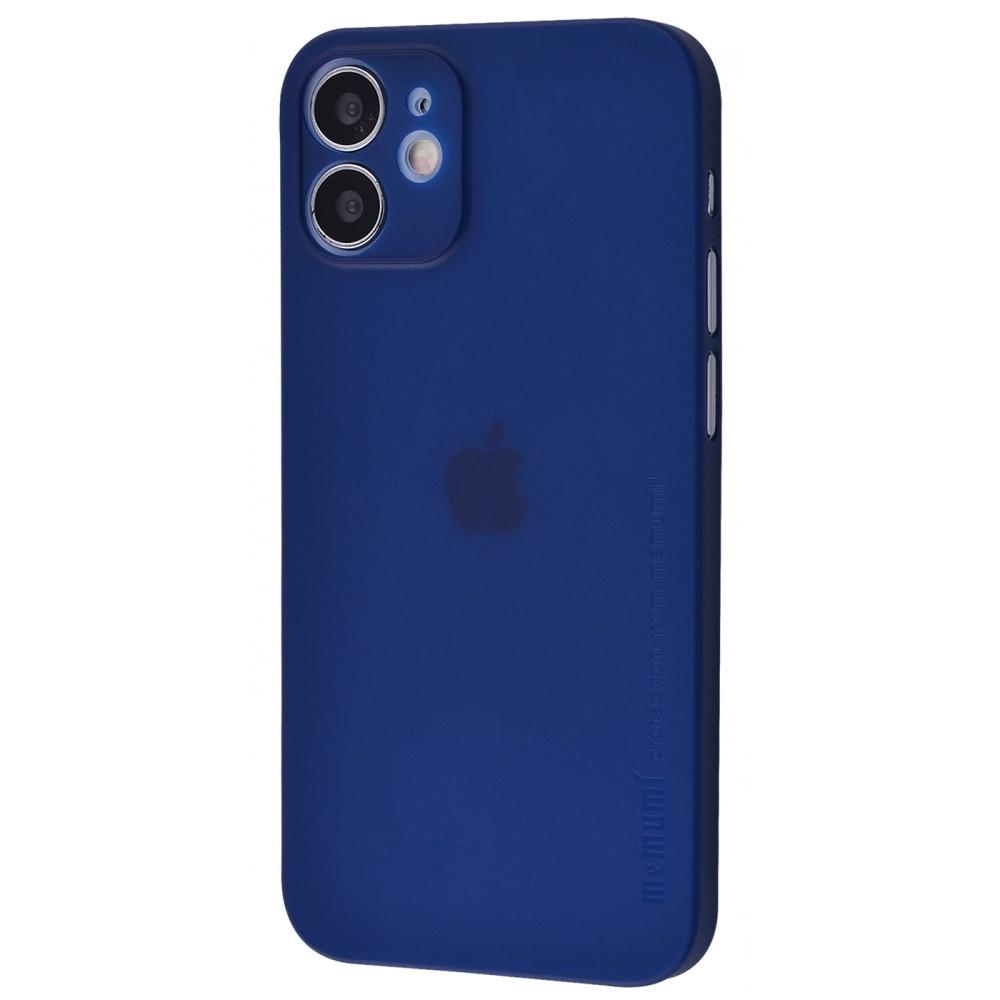 ᐉ Чехол Memumi Ultra Slim case PC для iPhone 12 mini Dark Blue