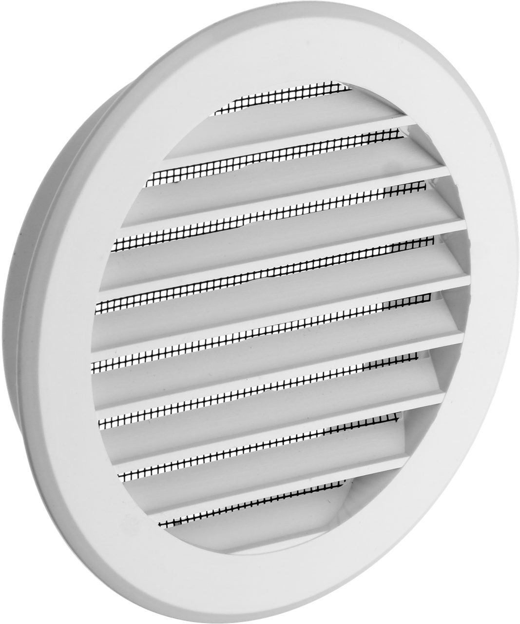 Решітка вентиляційна AirRoxy AOzS кругла пластикова d 150 мм Білий (02 ...