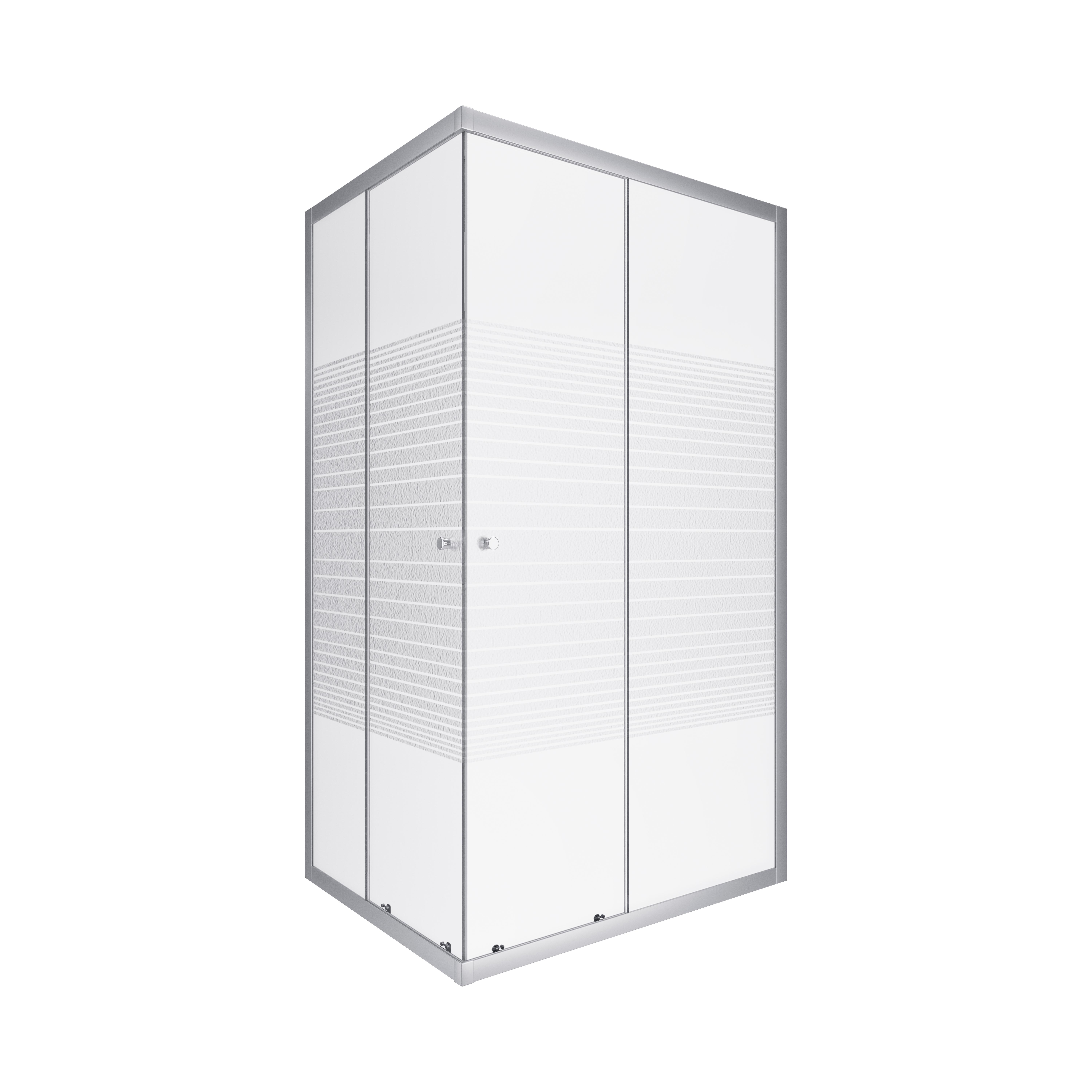 ᐉ Душевая кабина Lidz Wiezak SC100x80.SAT.LOW.L стекло Linie без ...