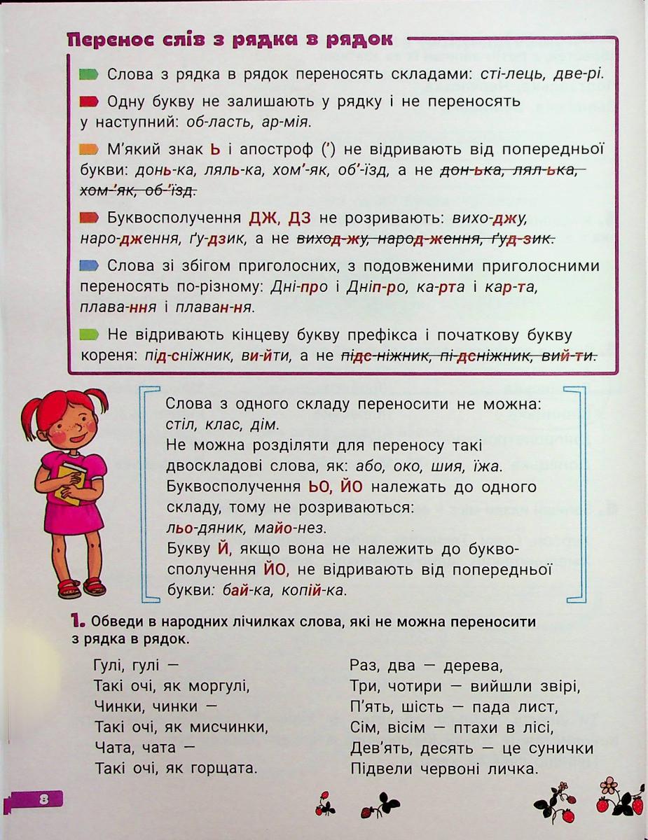 ᐉ Книга Великий зошит з української мови 4 клас Довідник практикум НУШ