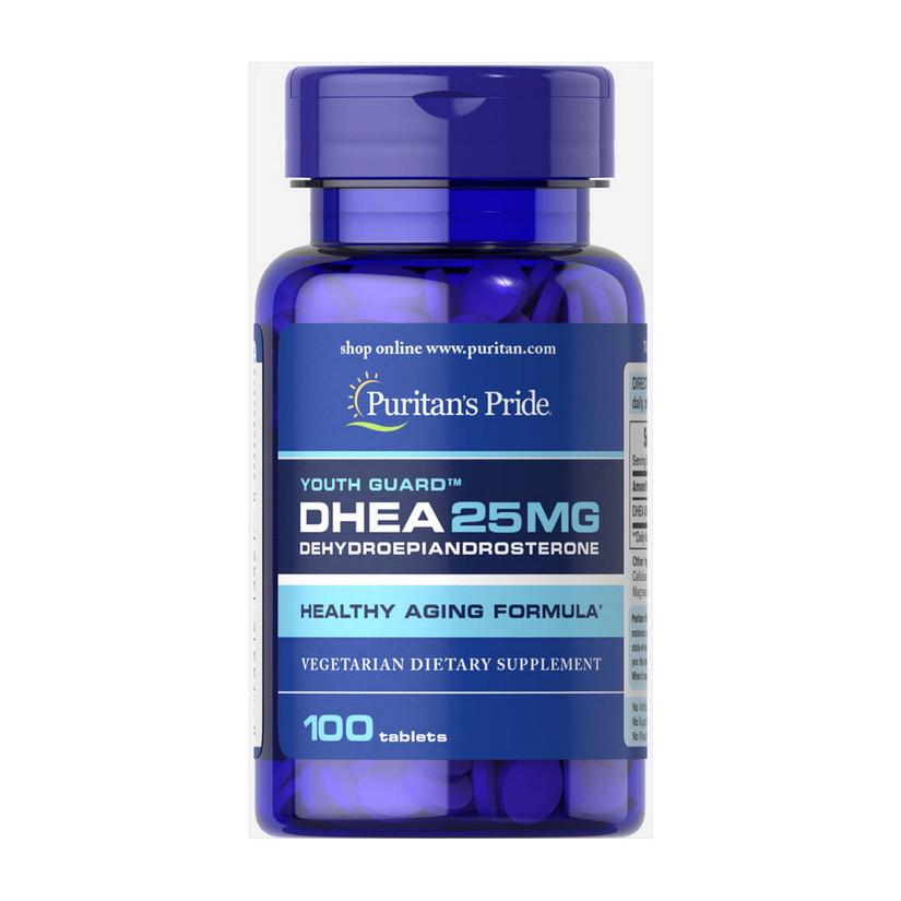 ᐉ Дегидроэпиандростерон Puritan's Pride DHEA 25 мг 100 капсул (06931-01 ...
