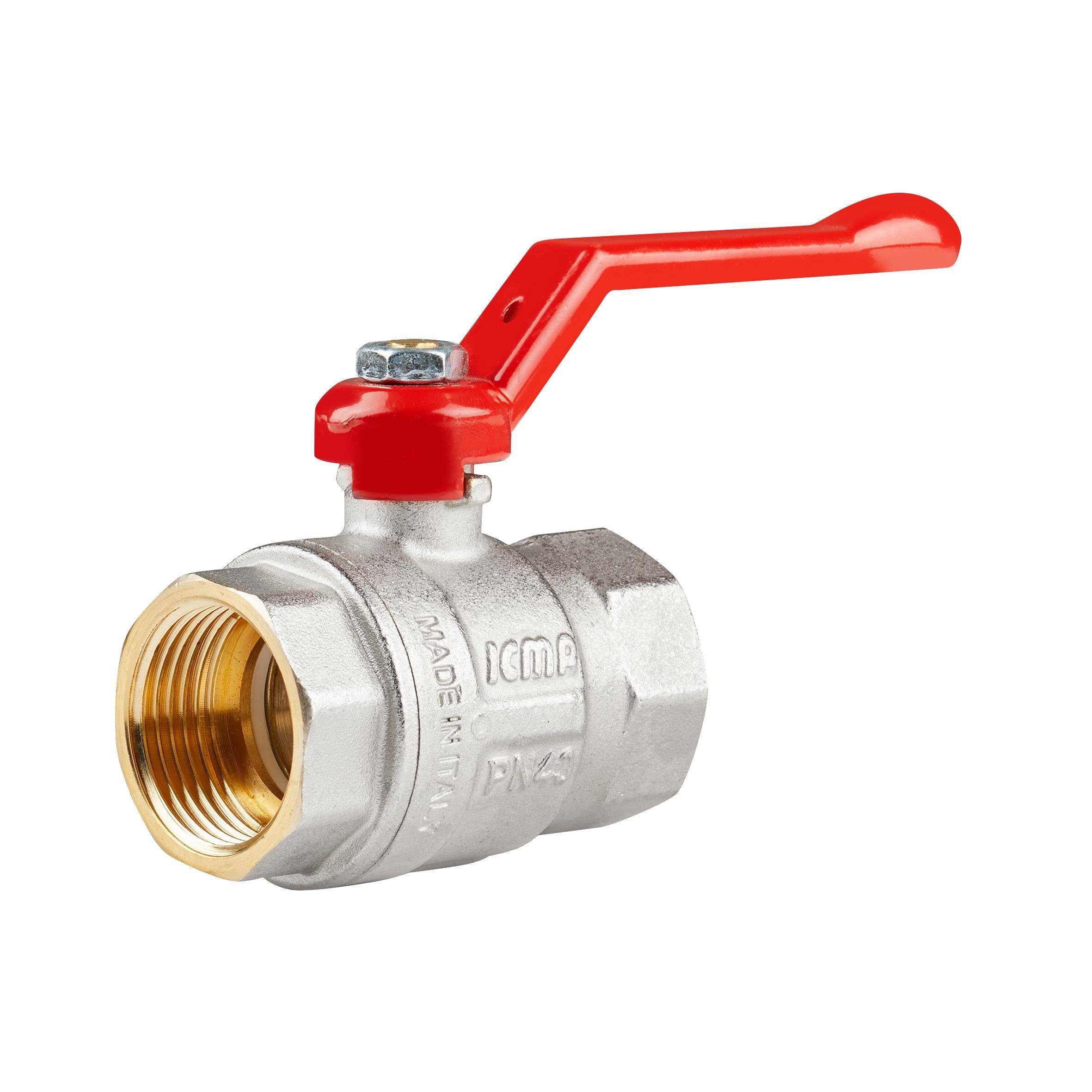 ᐉ Кран кульовий ICMA 1" прямий (№350) • Краща ціна в Києві, Україні • Купити в Епіцентр