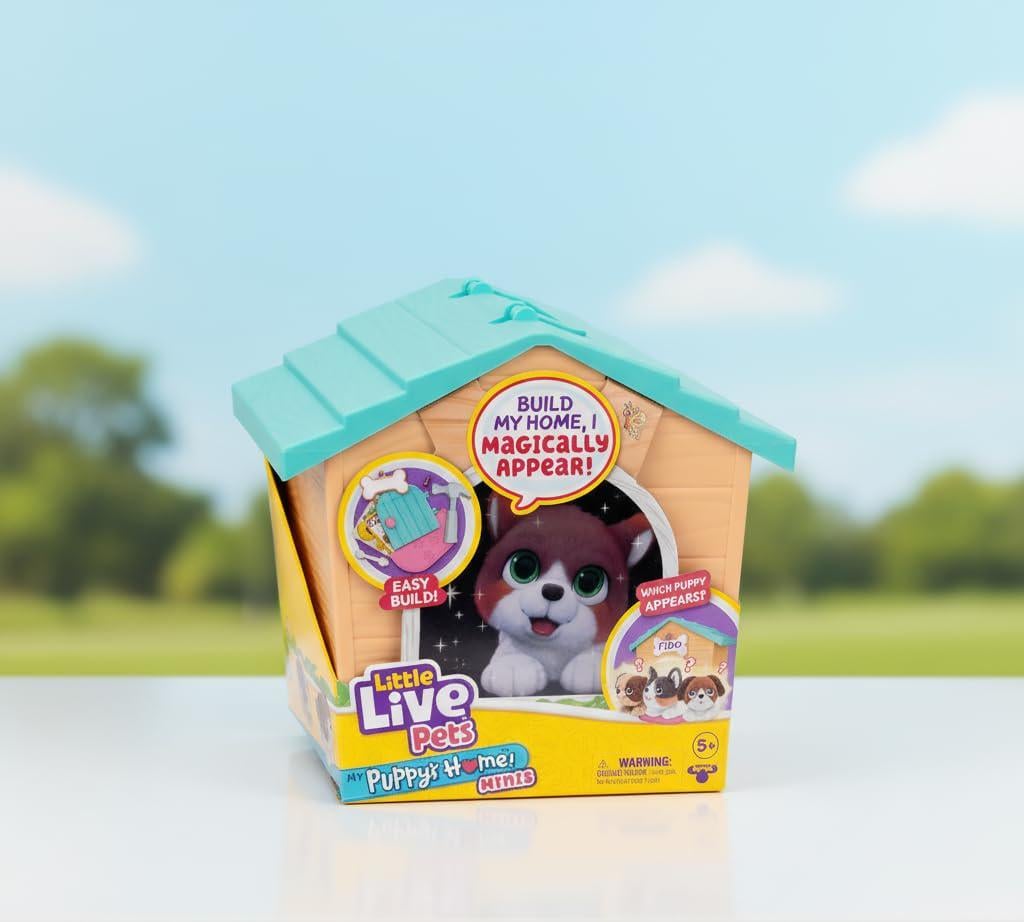 ᐉ Игровой набор Moose Little Live Pets Дом с сюрпризом мини Оранжевый ...