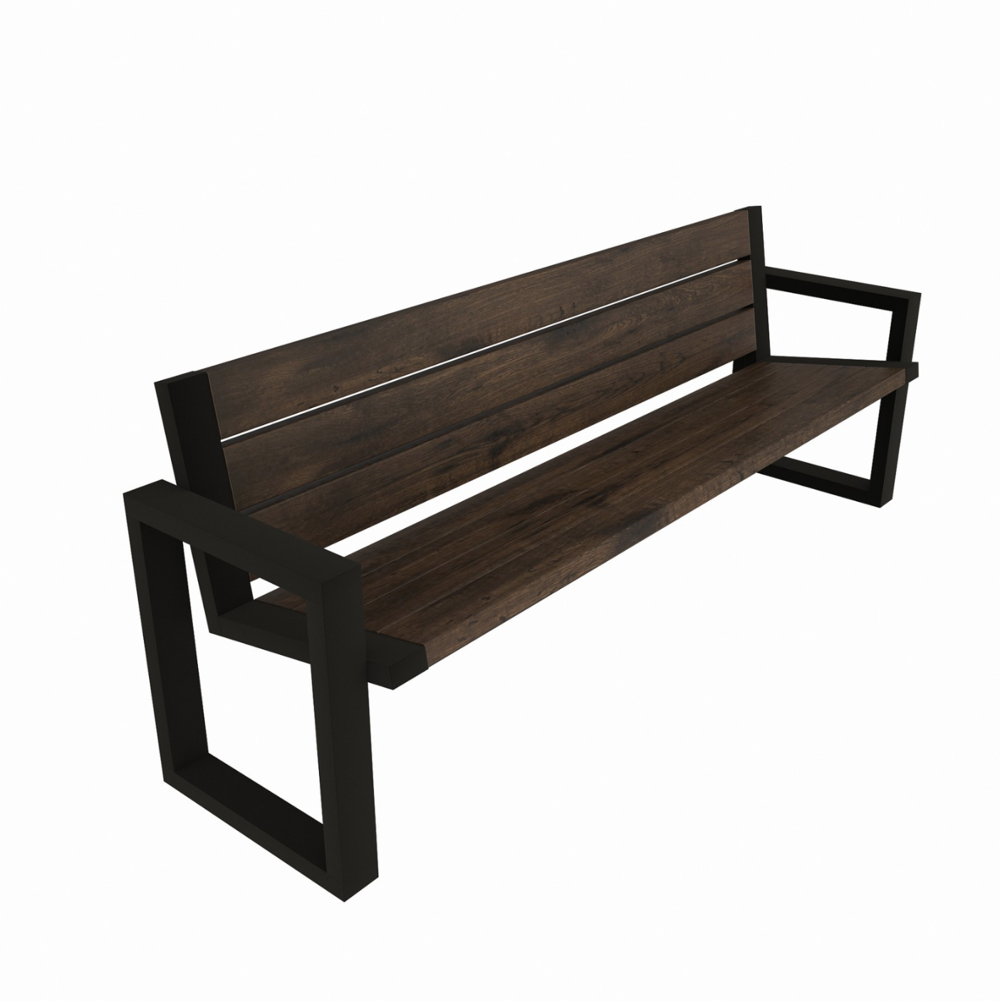 ᐉ Скамейка уличная Terrace 3 в стиле лофт (9900)