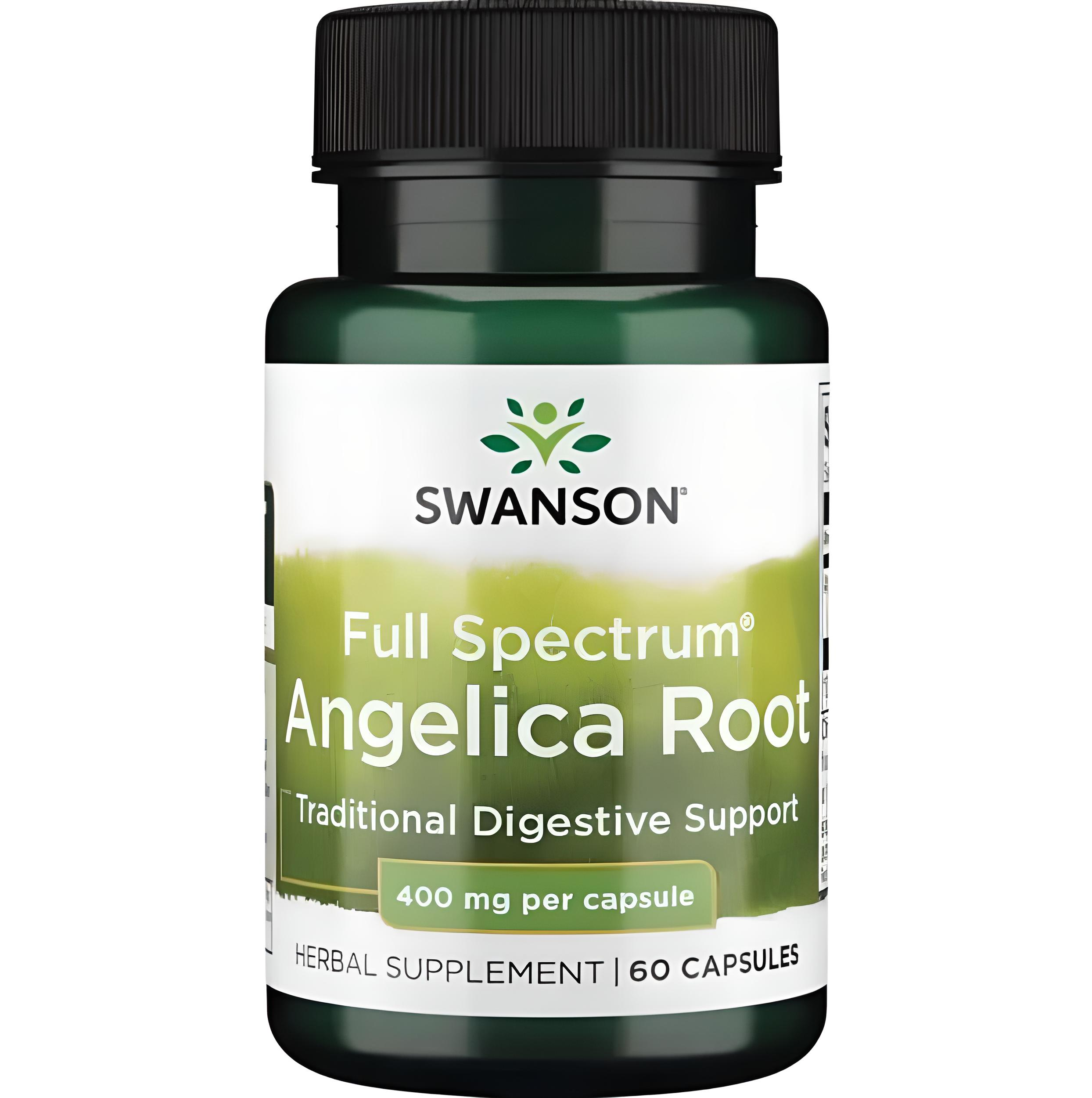 ᐉ Корень дягиля Swanson Angelica Root 400 мг 60 Caps • Купить в Киеве ...