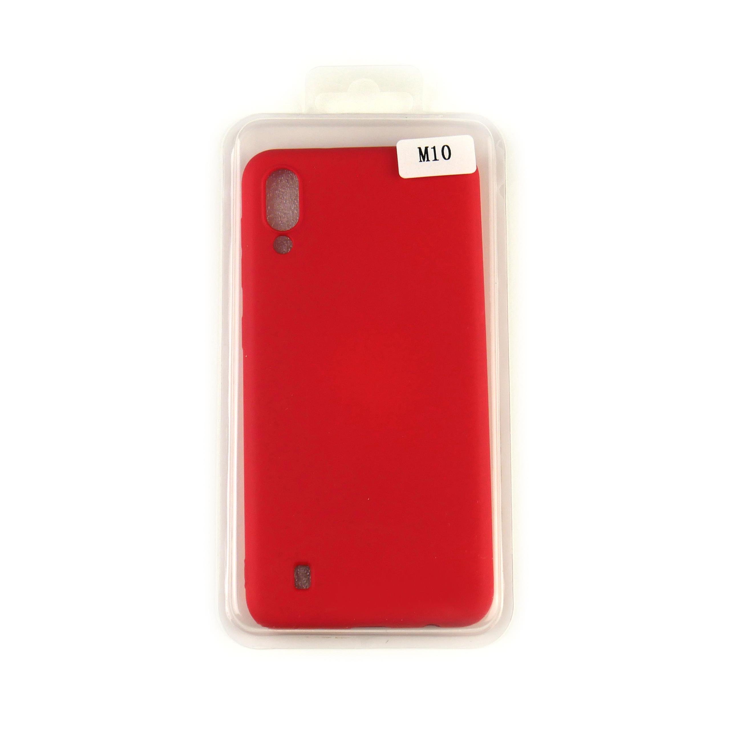 ᐉ Чехол Silicone Case Full Cover Samsung M10 Красный • Купить в Киеве ...