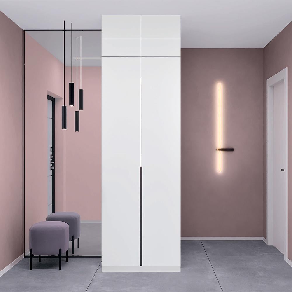 ᐉ Шафа розпашна Elegant 2d Mdf Mat 1200x2100x550 мм Білий 000 000 1208 • Краща ціна в Києві