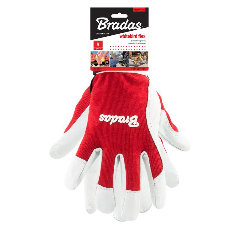 ᐉ Рукавиці захисні Bradas White Bird Flex шкіряні блістер р. 11 ...