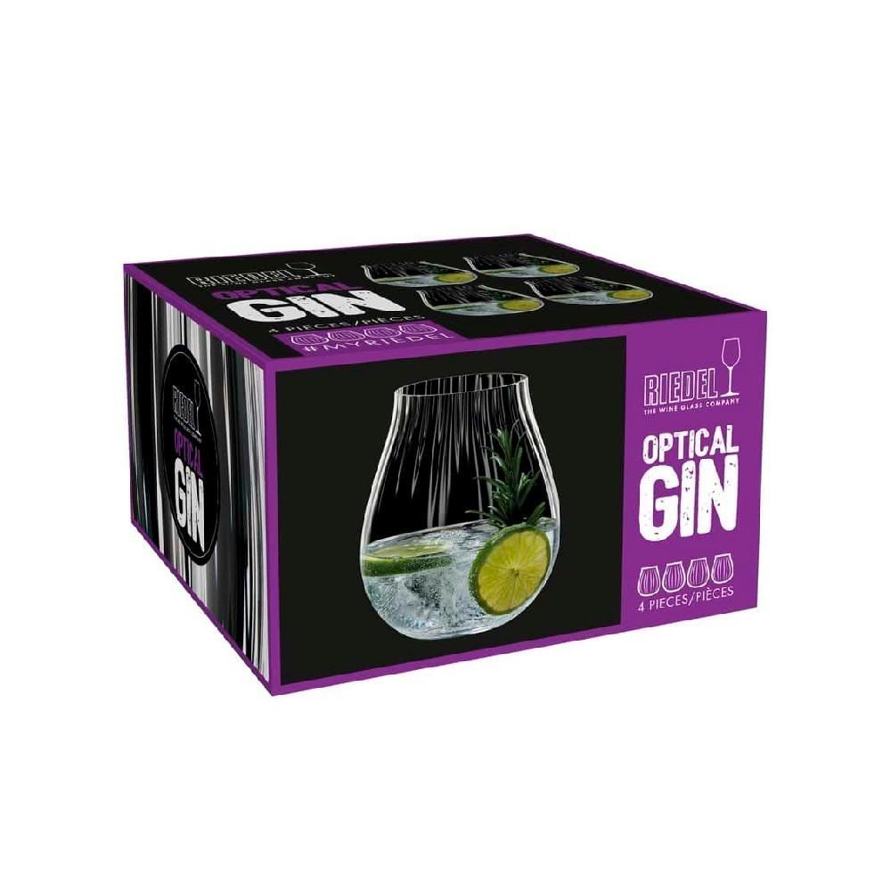 ᐉ Набор стаканов для джина Riedel Gin Set Optical 4 шт. 762 мл (5515/67 ...